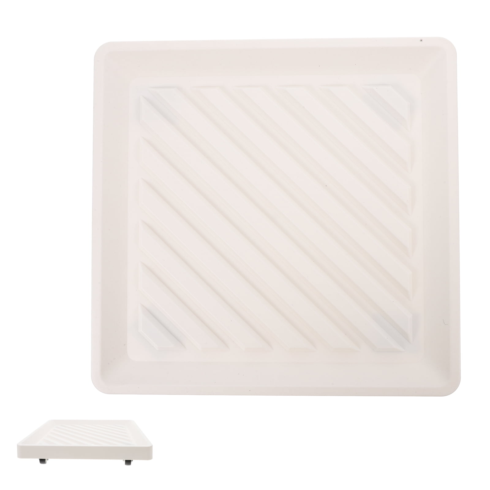 FONDOTIN Square Plant Stand With Wheels Heavy Duty Plant Dolly With ...