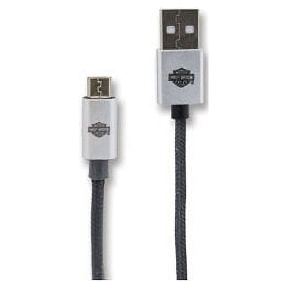 Harley-Davidson 6 in. Micro USB To USB Charge / Sync Durable Cable Cord ...