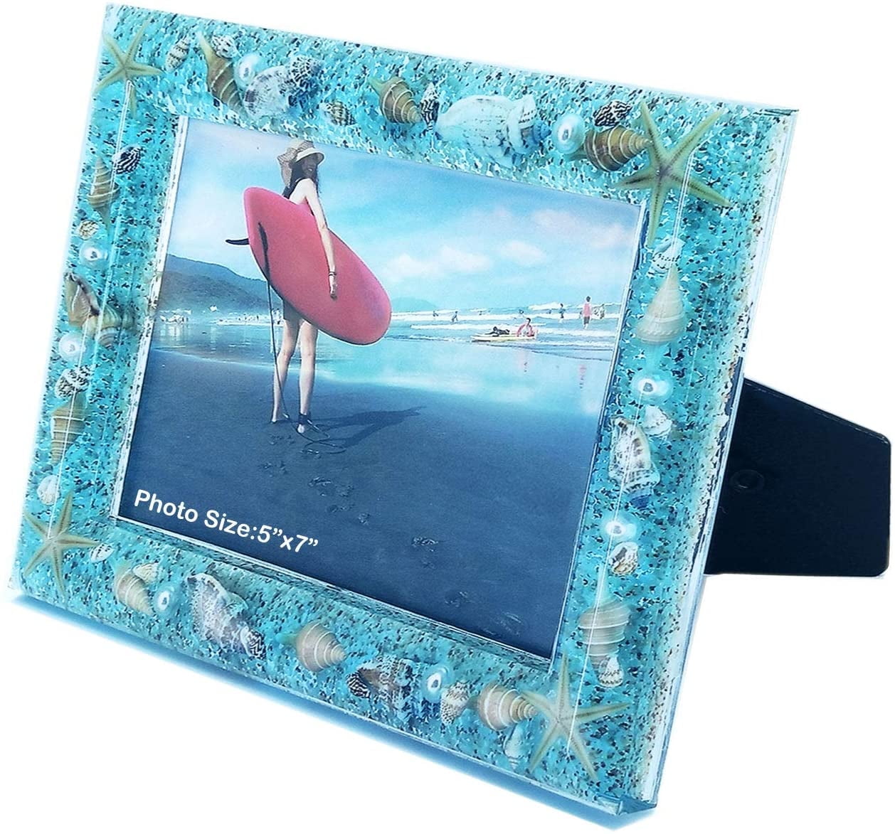FONMY Picture Frames 5x7 Seascape Beach Ocean Acrylic Frame - Walmart.com