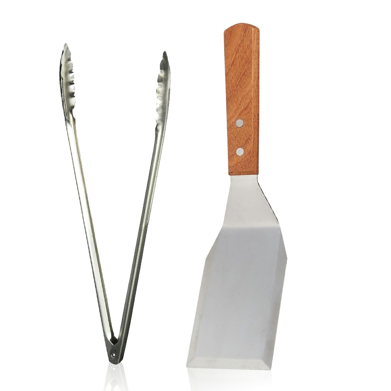 FONTEME 16-inch, Stainless Steel Utility Tongs, Extra Heavyweight ...