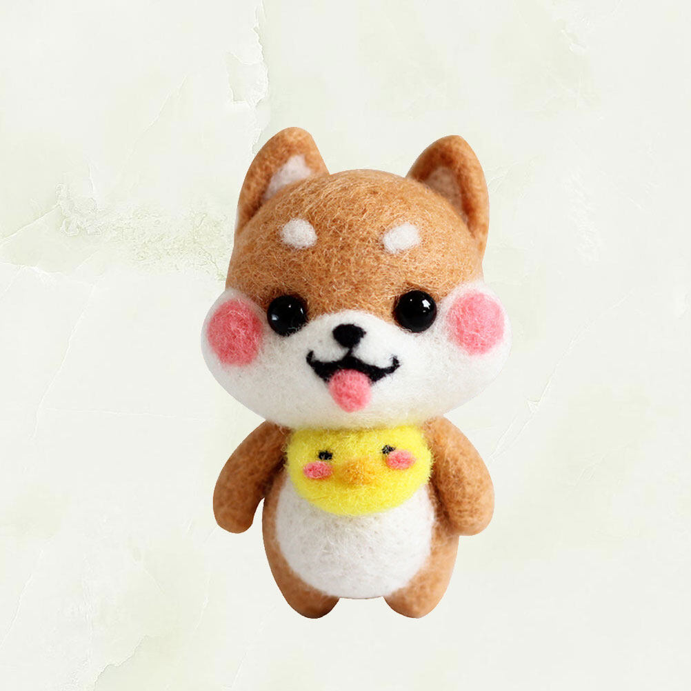 FONWILYO 1 Set Plush Doll DIY Needle Felting Kit for Adults and Kids ...