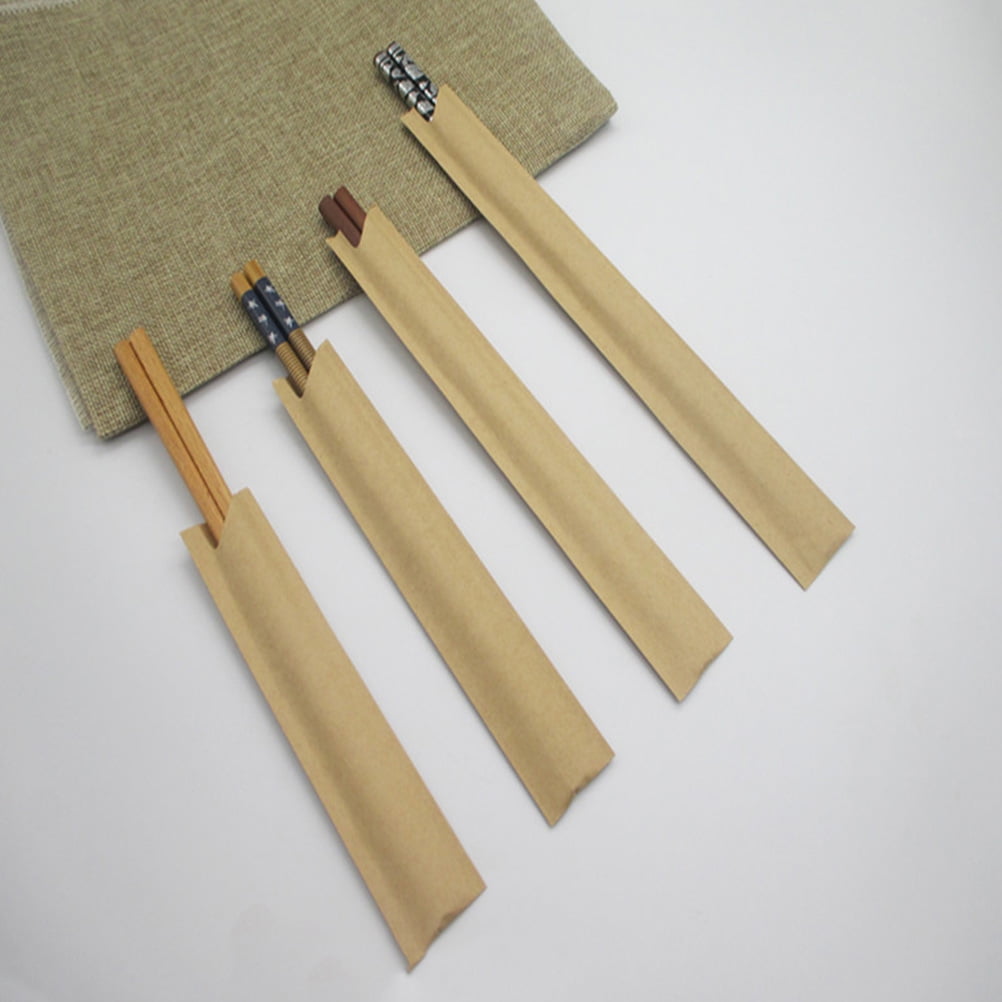 FONWILYO 100Pcs Silverware Pouches Rectangular Paper Waterproof Storage ...