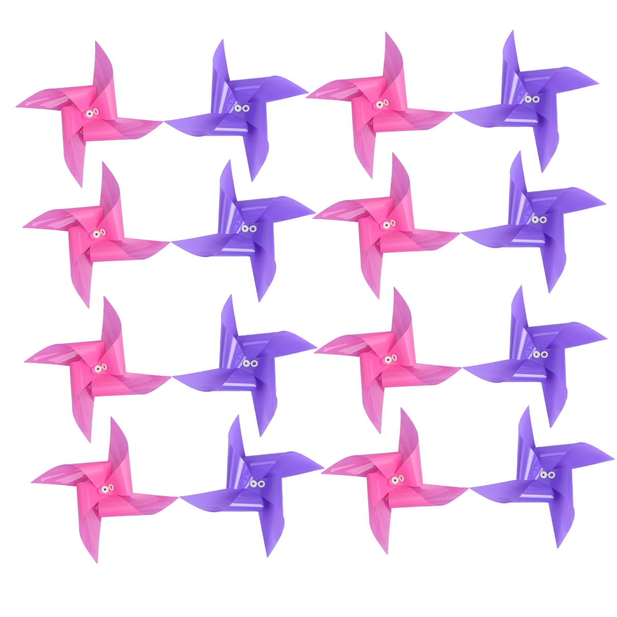 FONWILYO 100Pcs Windmill String Assorted Color Round Plastic for Garden ...