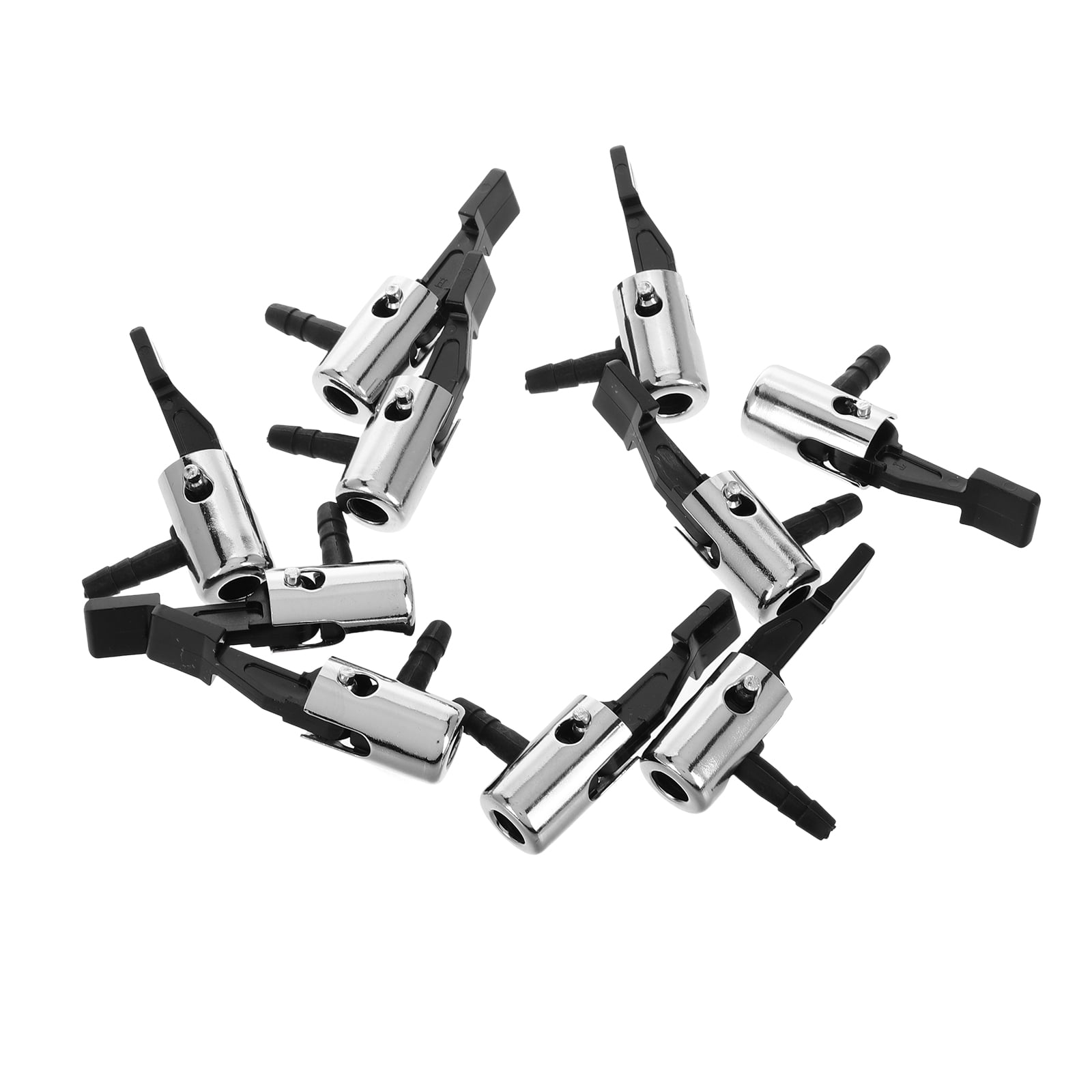 FONWILYO 10Pcs Air Compressor Nozzle Attachments Adapter For Car Tire ...