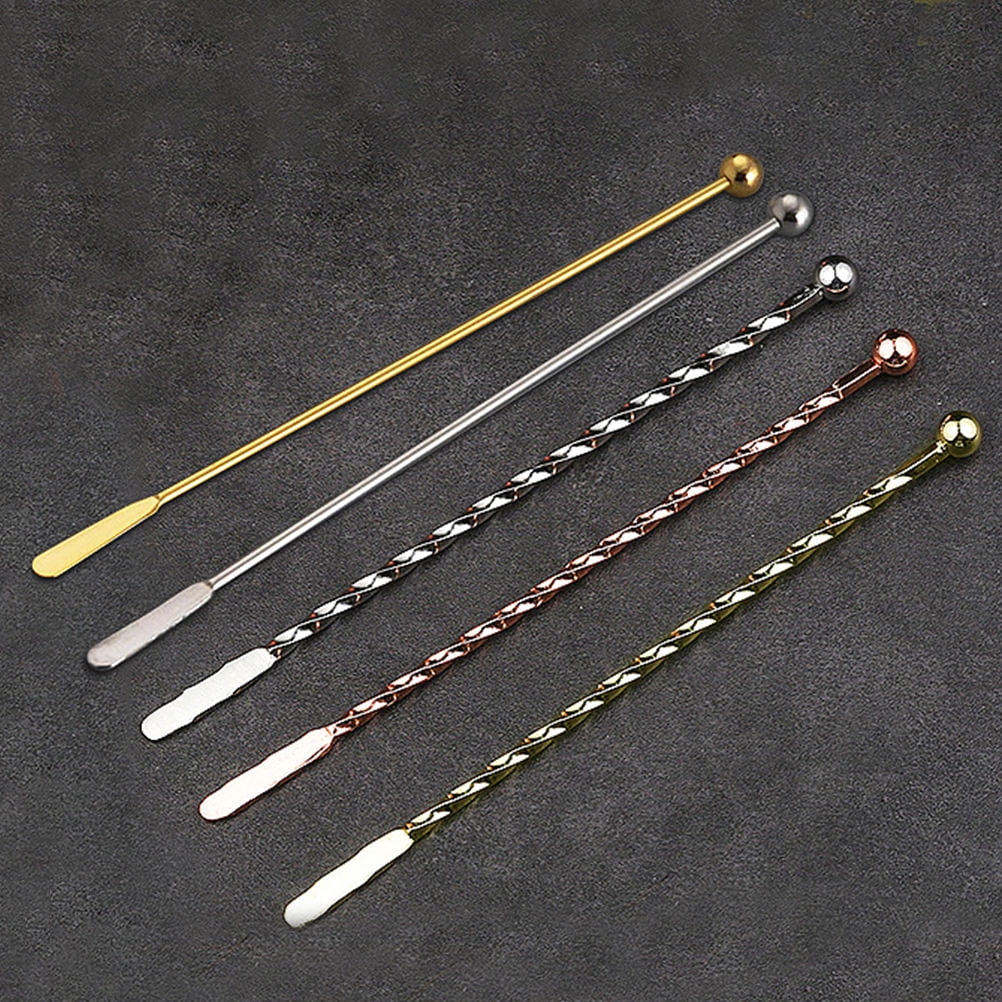 FONWILYO 10Pcs Muddler For Cocktails Stainless Steel Stirring Rods For ...