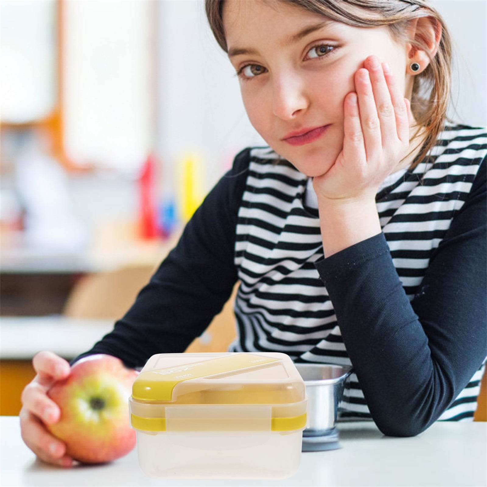 FONWILYO 1Pcs Unbreakable Lunch Containers Multi Function Easy to Clean ...