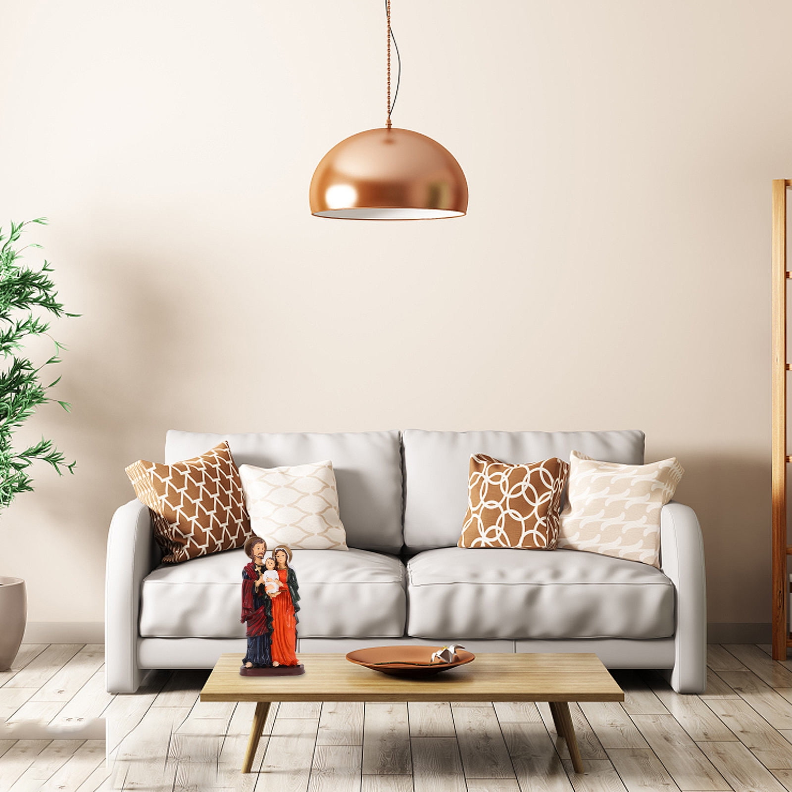 FONWILYO 1Set Resin Jesus Scene Figurine Religious Figure for Church ...