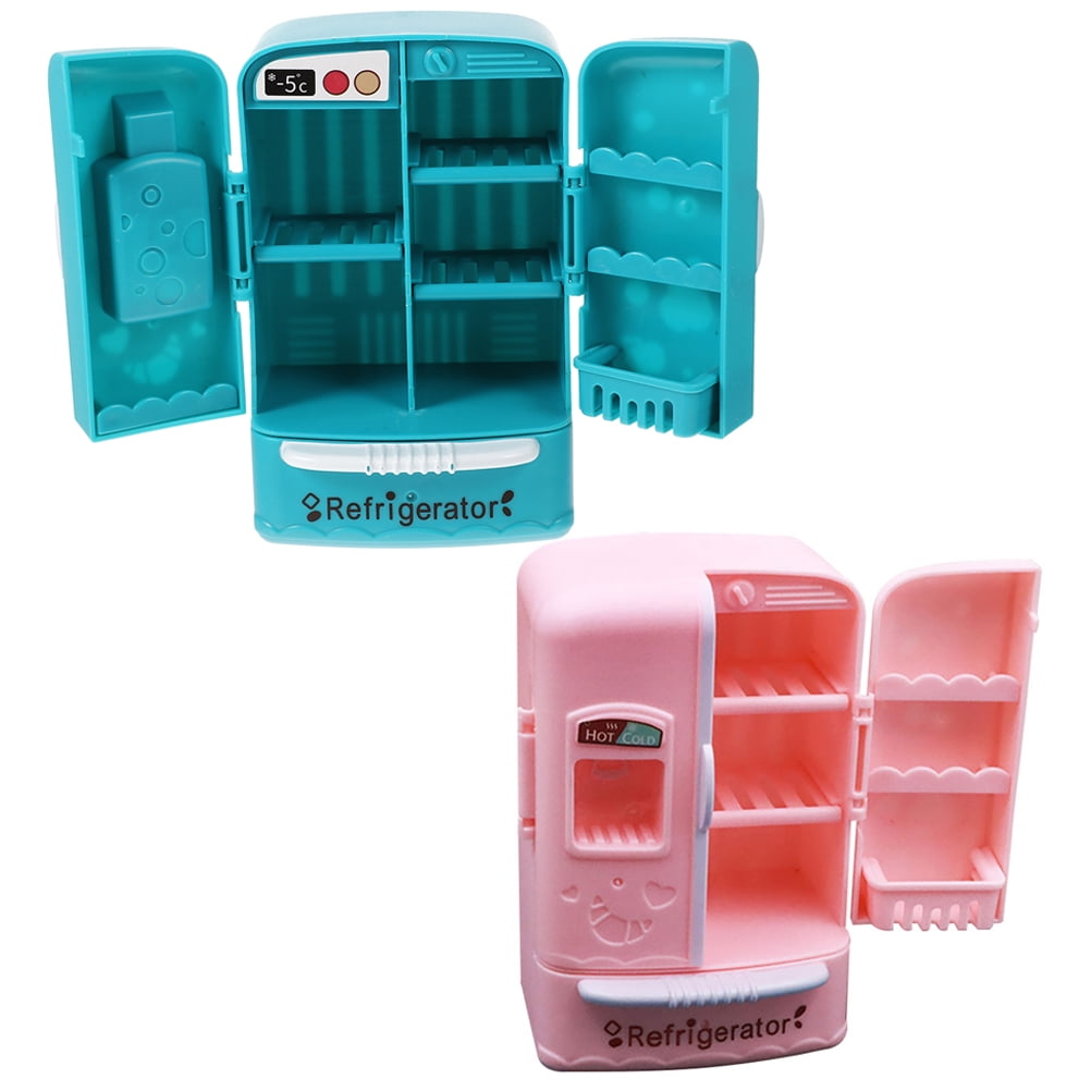 FONWILYO 2Pack Mini Fridge for Miniature Landscaping Window Display ...