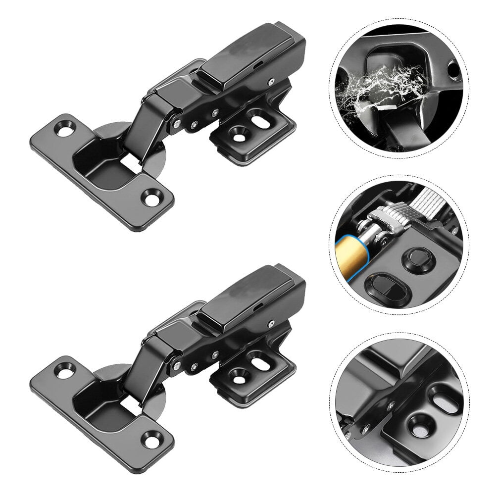 FONWILYO 2Pcs Hydraulic Pressure Hinges for Doors Cabinet Door Hinge ...