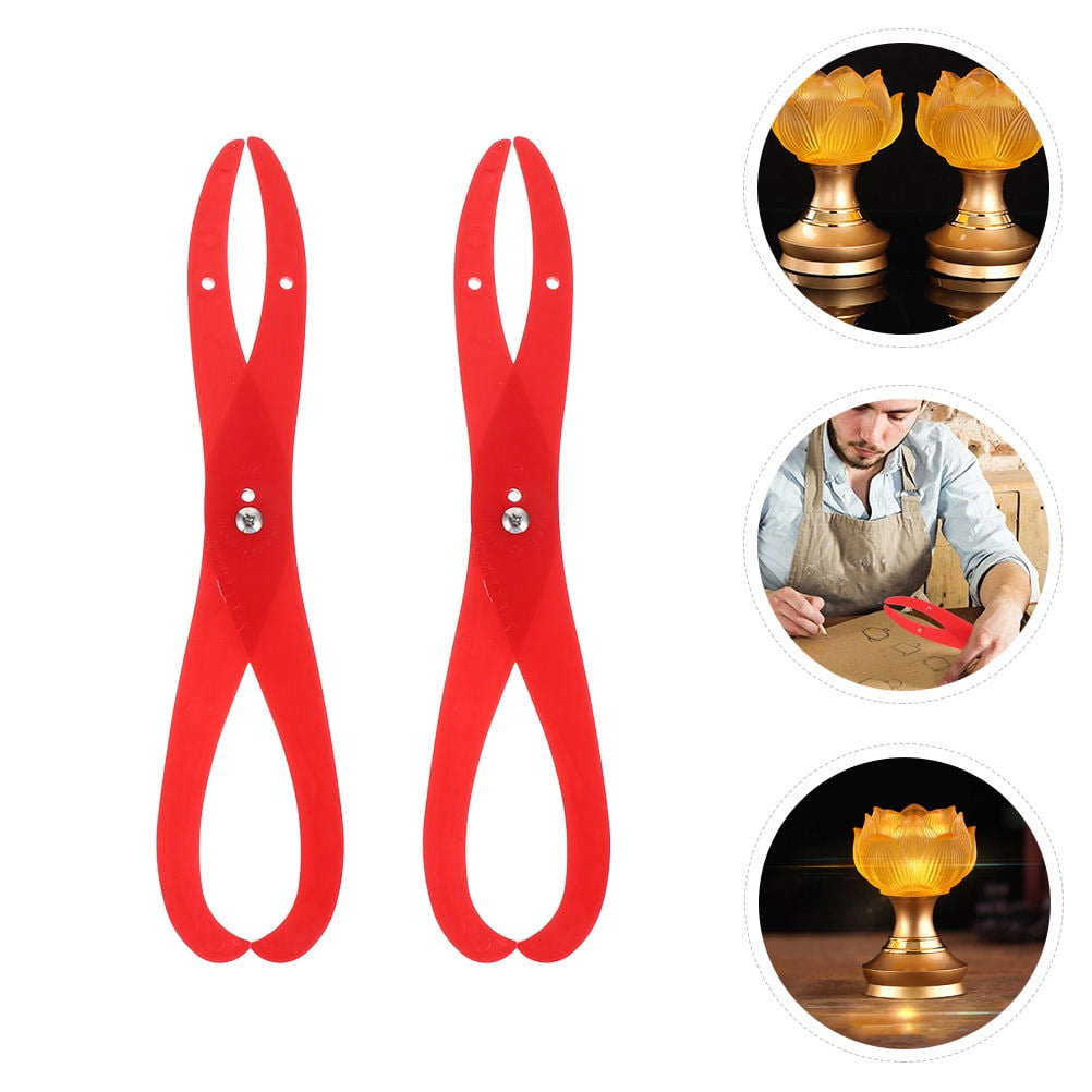 FONWILYO 2Pcs Plastic Caliper for Clay Sculpture and Pottery Measuring ...