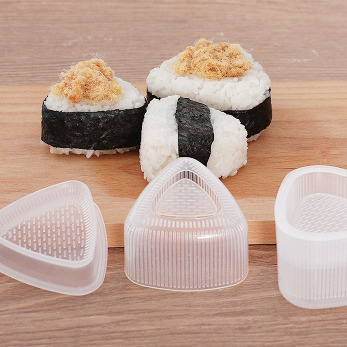 FONWILYO 3Set Triangle Rice Mould for Making Sushi and Shaping Hard ...