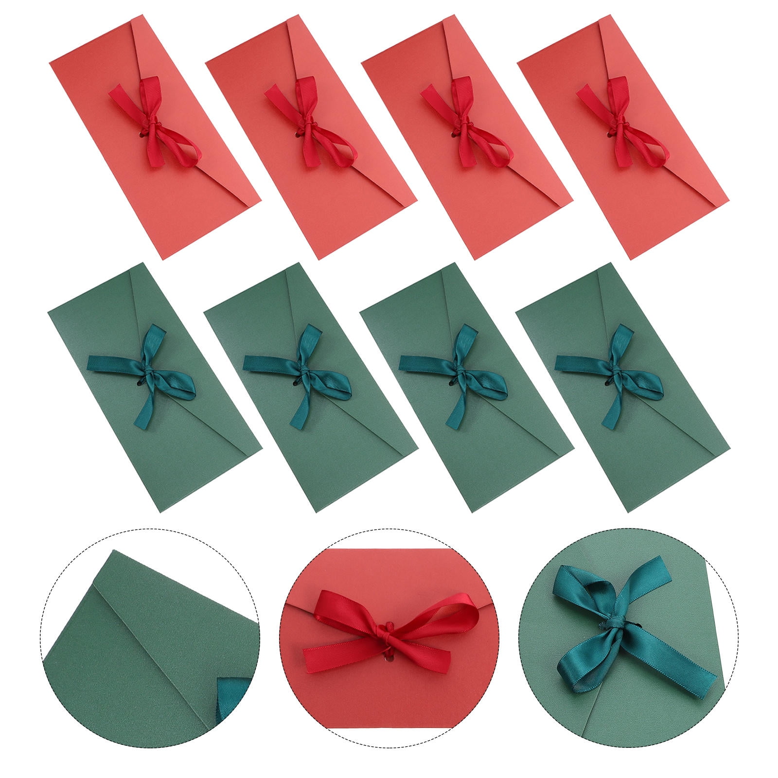 FONWILYO 8Pcs High-Grade Paper Envelopes with Retro Design for Weddings ...