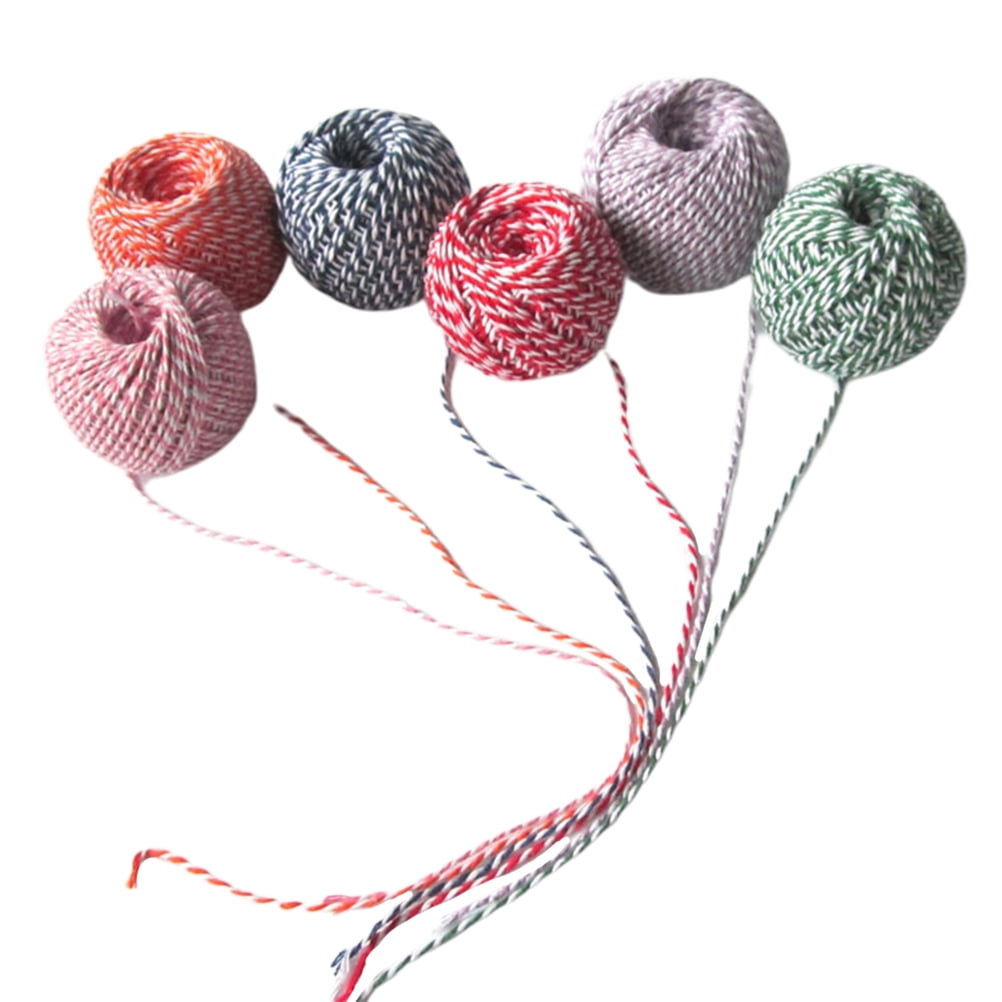 FONWILYO Jute Cord Crafts 14Pcs Two Colors Per String For present ...