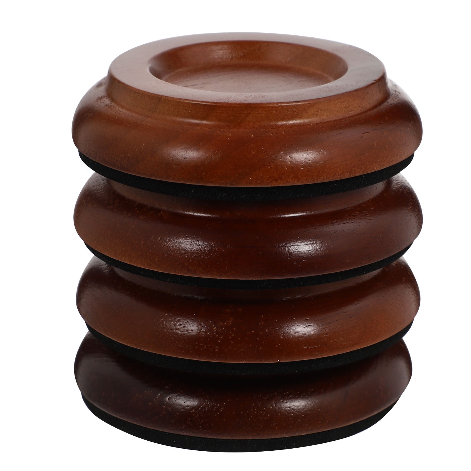 FONWILYO Piano Feet Pads Brown EVA Rubber Wood Non-skid and Shockproof ...