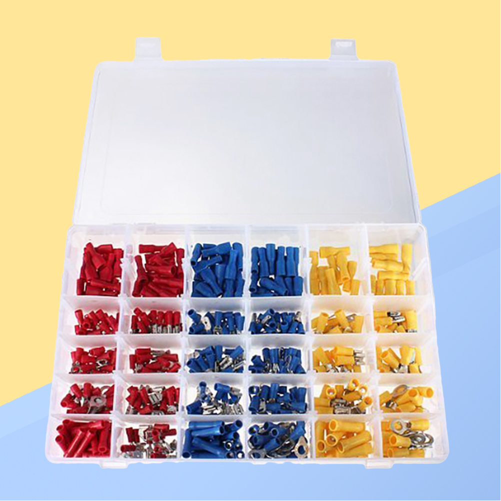 FONWILYO Power-Cable Terminals 480Pcs for Home Use Assorted Color ...