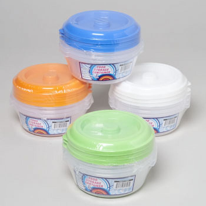 DDI 1178885 Round Food Storage Containers 3 Pack Case Of 48 - Walmart.com