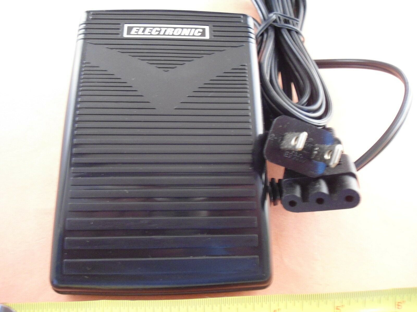 FOOT CONTROL PEDAL & CORD 033770217 - JANOME 644D 734D VIKING HUSKYSTAR ...