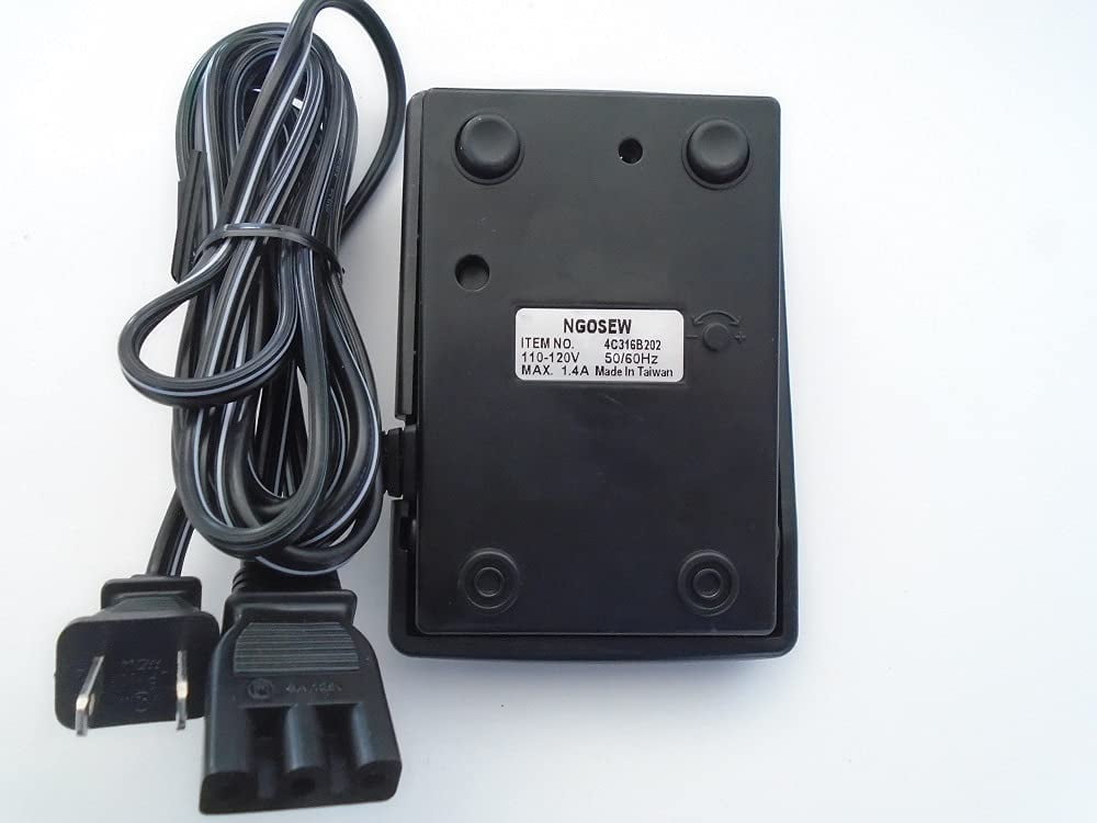 FOOT CONTROL PEDAL for many Singer, EuroPro, Simplicity, Juki, Elna ...