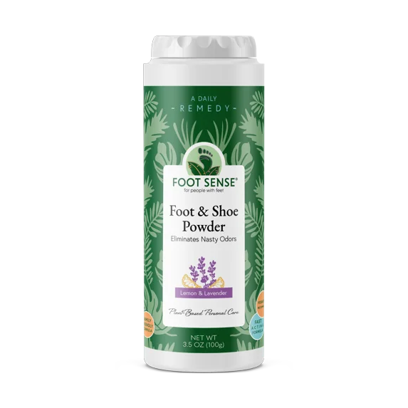 FOOT SENSE All Natural Smelly Foot & Shoe Powder - Walmart.com