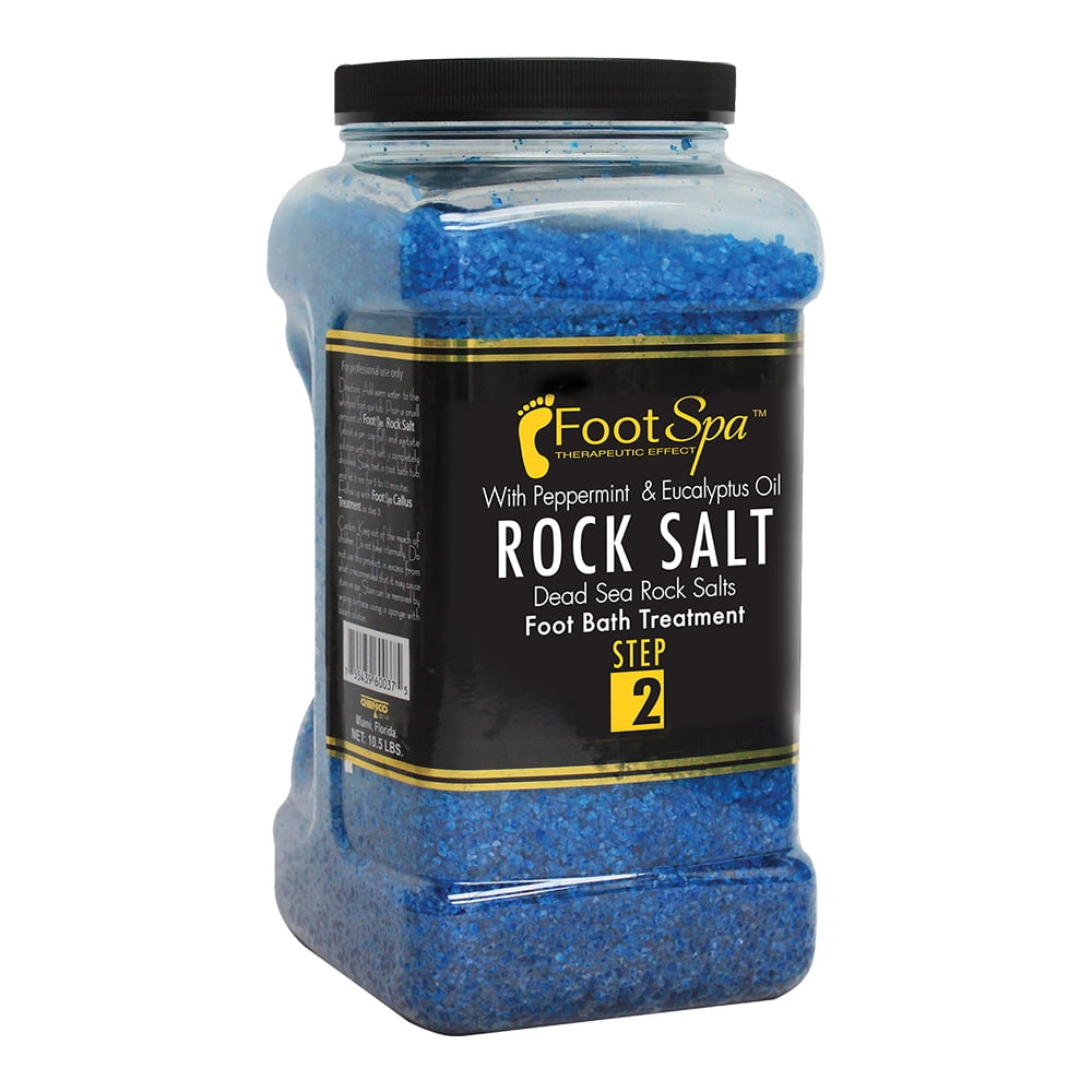 Foot Spa Soak - Detox, Pedicure, Bath Salt 128 Oz - Dead Sea Salts ...