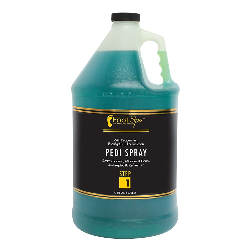 FOOTSPA - Pedi Spray Antiseptic, Mint & Eucalyptus - Effective Foot ...