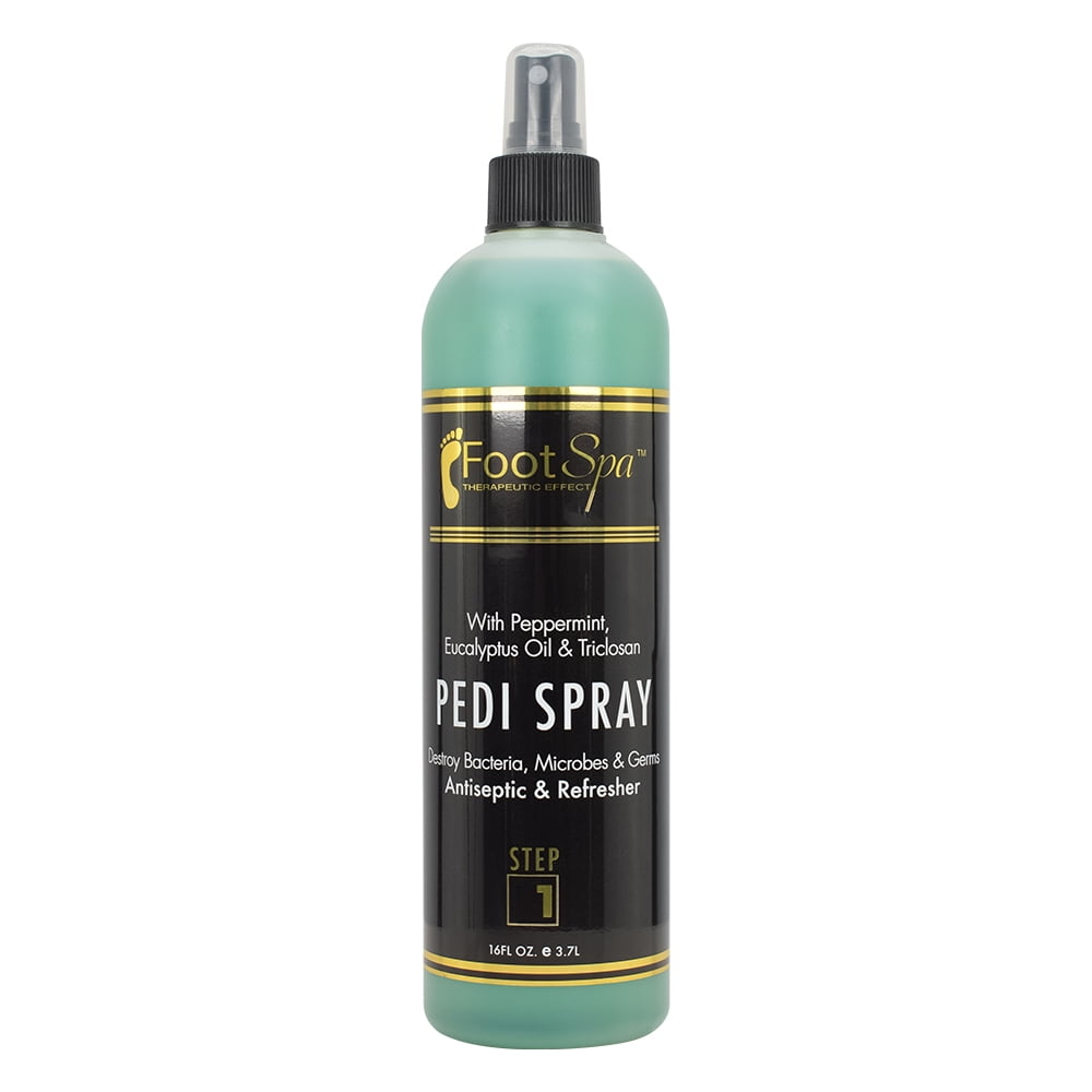FOOTSPA - Pedi Spray Antiseptic, Mint & Eucalyptus - Refreshing Foot ...