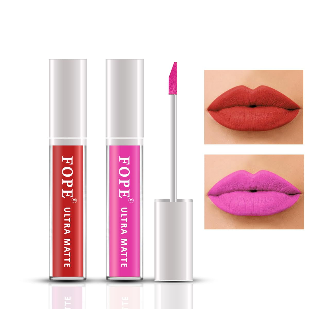 FOPE Ultra Matte Liquid Lipsticks Combo Set For Every Skin ...