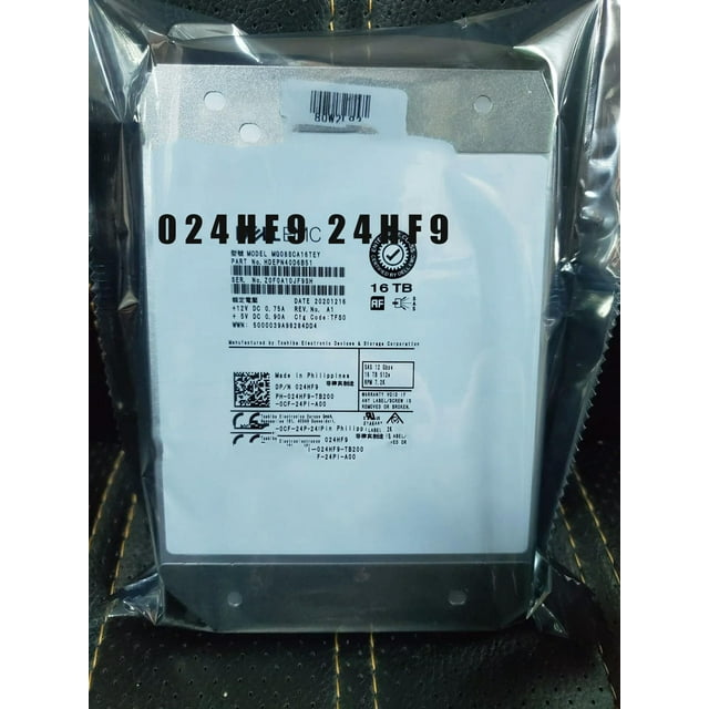 FOR 024HF9 24HF9 16TB 7.2K NL SAS 3.5 12Gbps Hard Drive - Walmart.com