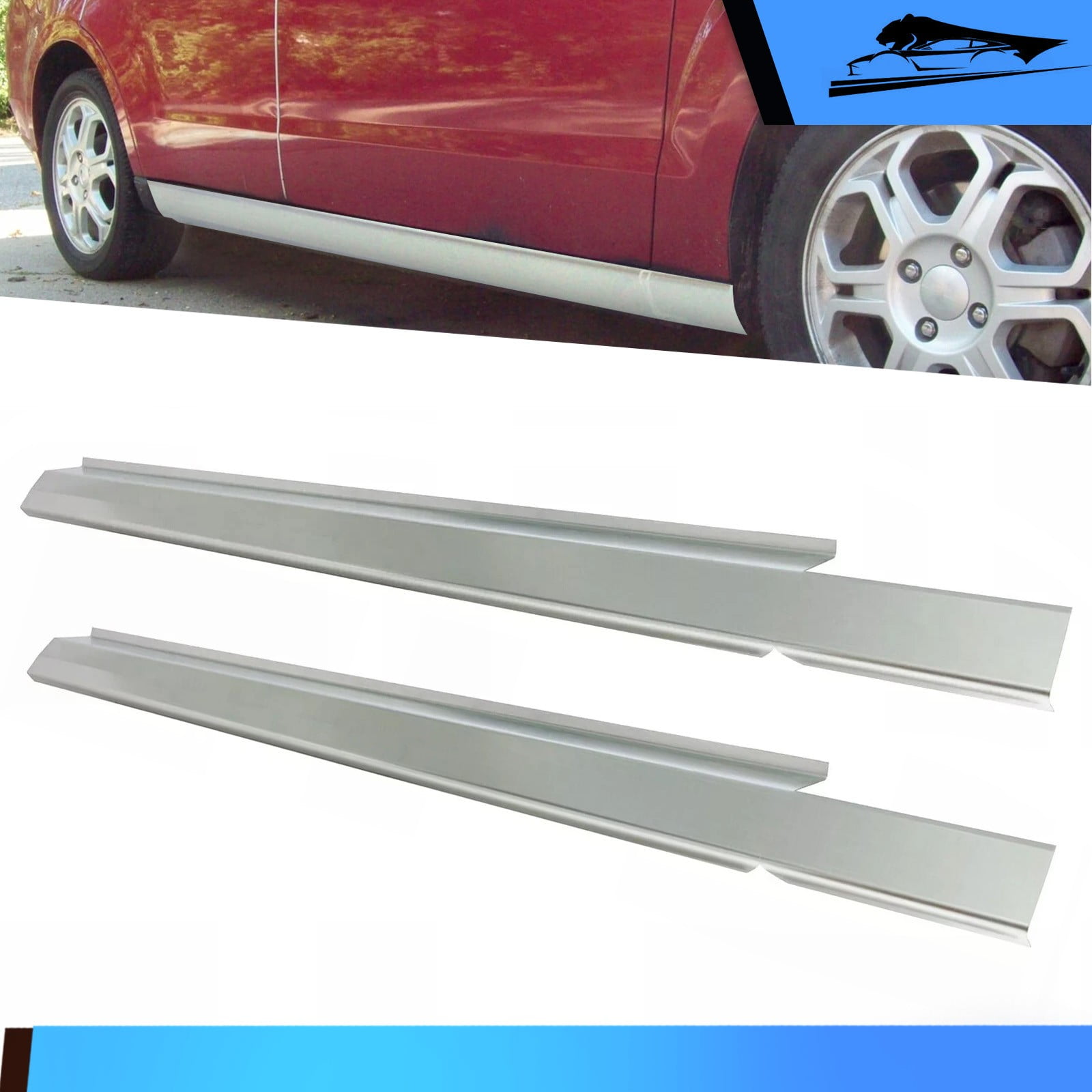 FOR 08 09 10 11 Ford Focus Slip-on Rocker Panel 4 door Set of Left ...