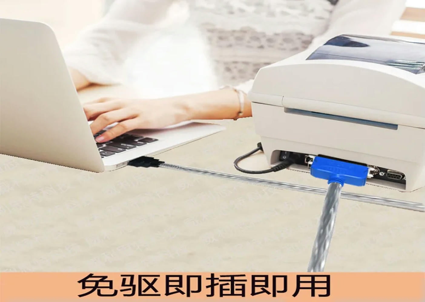 FOR 1.8M USB 2.0 To Parallel IEEE 1284 25 Pin CN36 Printer Adapter ...