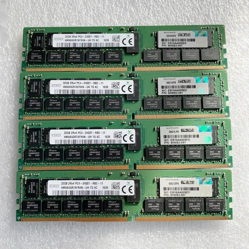 FOR 1 Pcs 32GB For 809083-091 805351-B21 819412-001 32G DL360 G9 DL380 G9 DL160G9 DL560 G9 2RX4 ...
