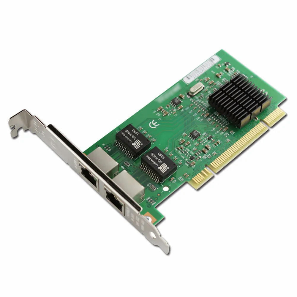 FOR 10/100/1000Mbps Dual Ports PCI Gigabit Ethernet Server Card with ...