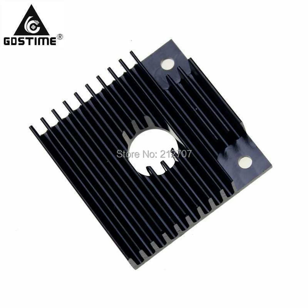 FOR 10 Pieces/lot 3D Printer 40x40x11mm Aluminum Heatsink Extruded Heat ...