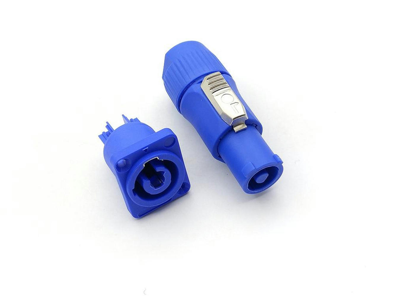 FOR 10 set lot blue PowerCON Type A NAC3FCA+NAC3MPA-1 Chassis Plug ...