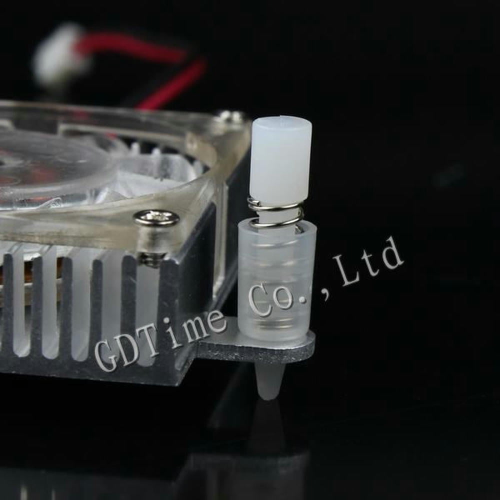 FOR 100PCS Lot Plastic PC Computer VGA Heatsink Heat sink Fan Screw ...