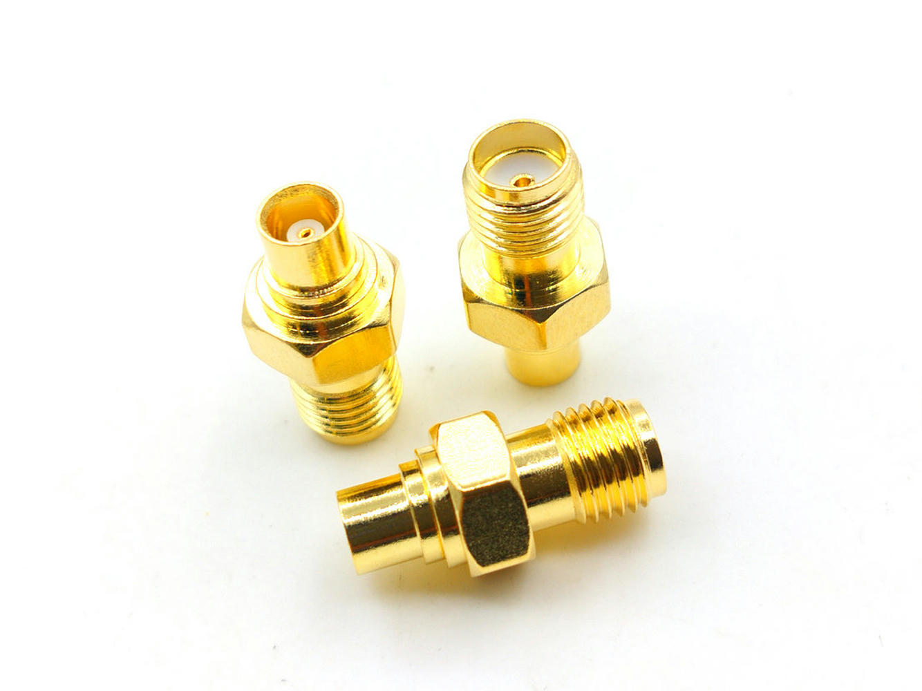 FOR 100pcs SMA Female Jack To MCX SMA Female Jack to MCX Female RF Coaxial Connector - Walmart.com