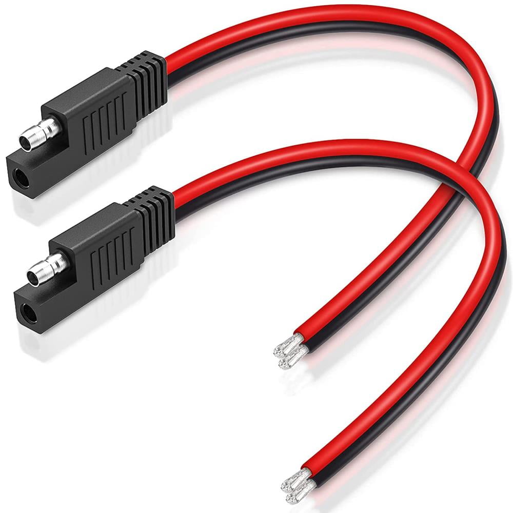 FOR 10AWG SAE Connector Cable Plug 2 Pin Quick Connector Disconnect ...