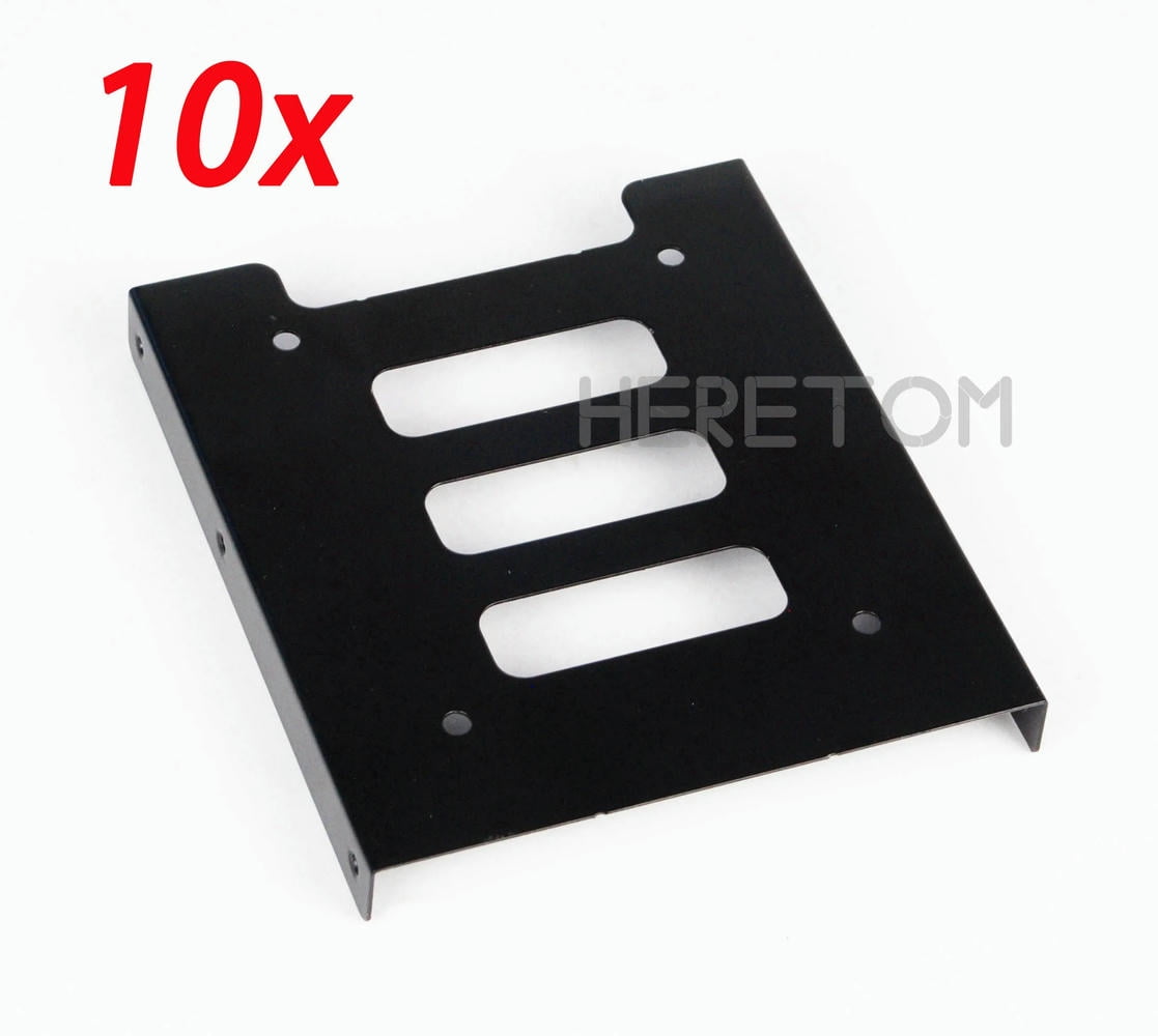 FOR 10Pcs Universal 2.5 To 3.5 inch SSD HDD Metal Mounting Adapter ... FOR 10Pcs Universal 2.5 To 3.5 inch SSD HDD Metal Mounting Adapter ...