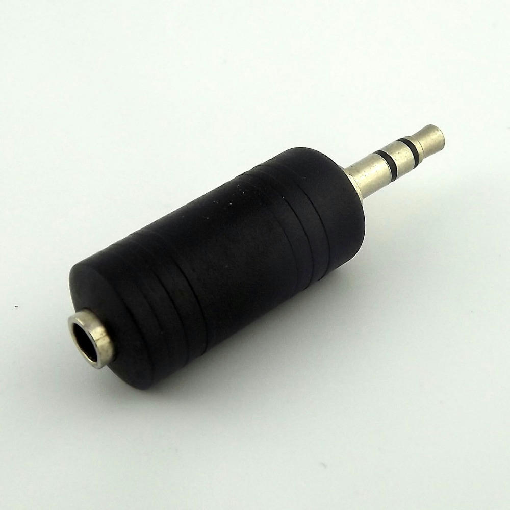 FOR 10pcs 3.5mm 1/8 Male Plug Stereo to 3.5mm Female Headphone Audio ...