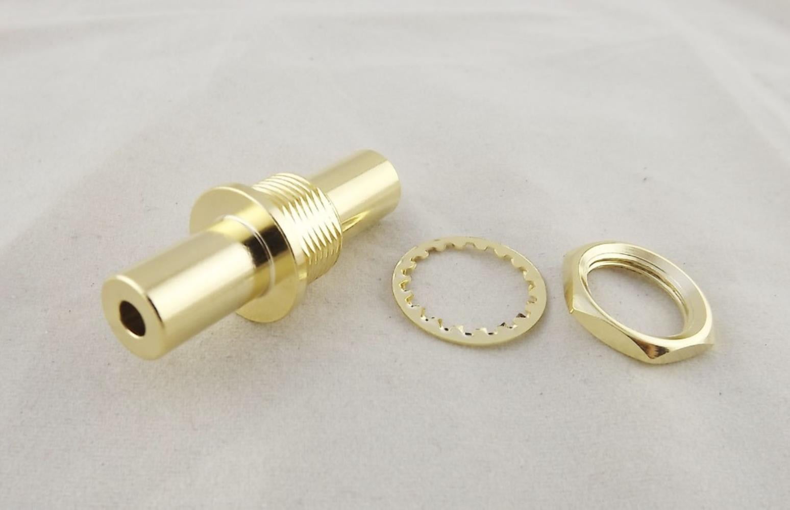 FOR 10pcs 3.5mm Female To Female Jack Stereo Bulkhead Audio Connector ...