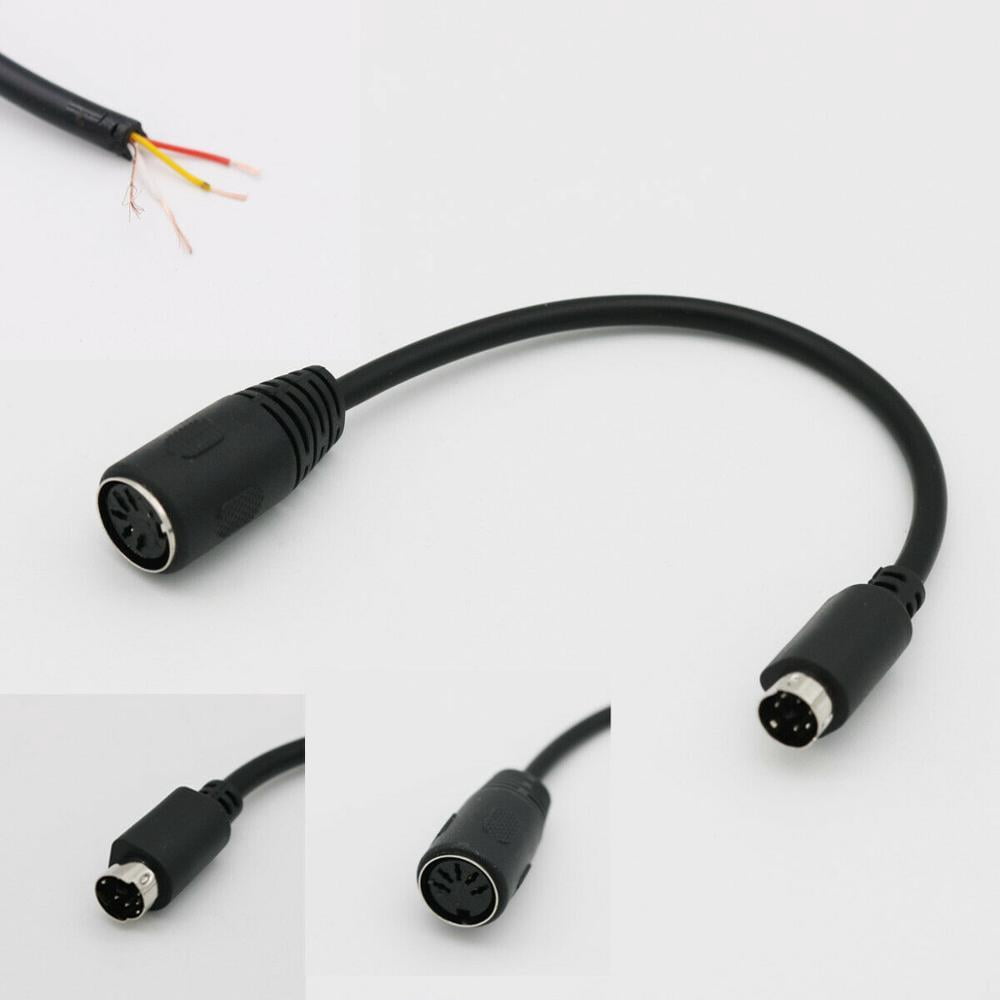 FOR 10pcs DIN5 AT Female to Mini DIN6 MDIN6 PS/2 Male PC Mac Keyboard ...