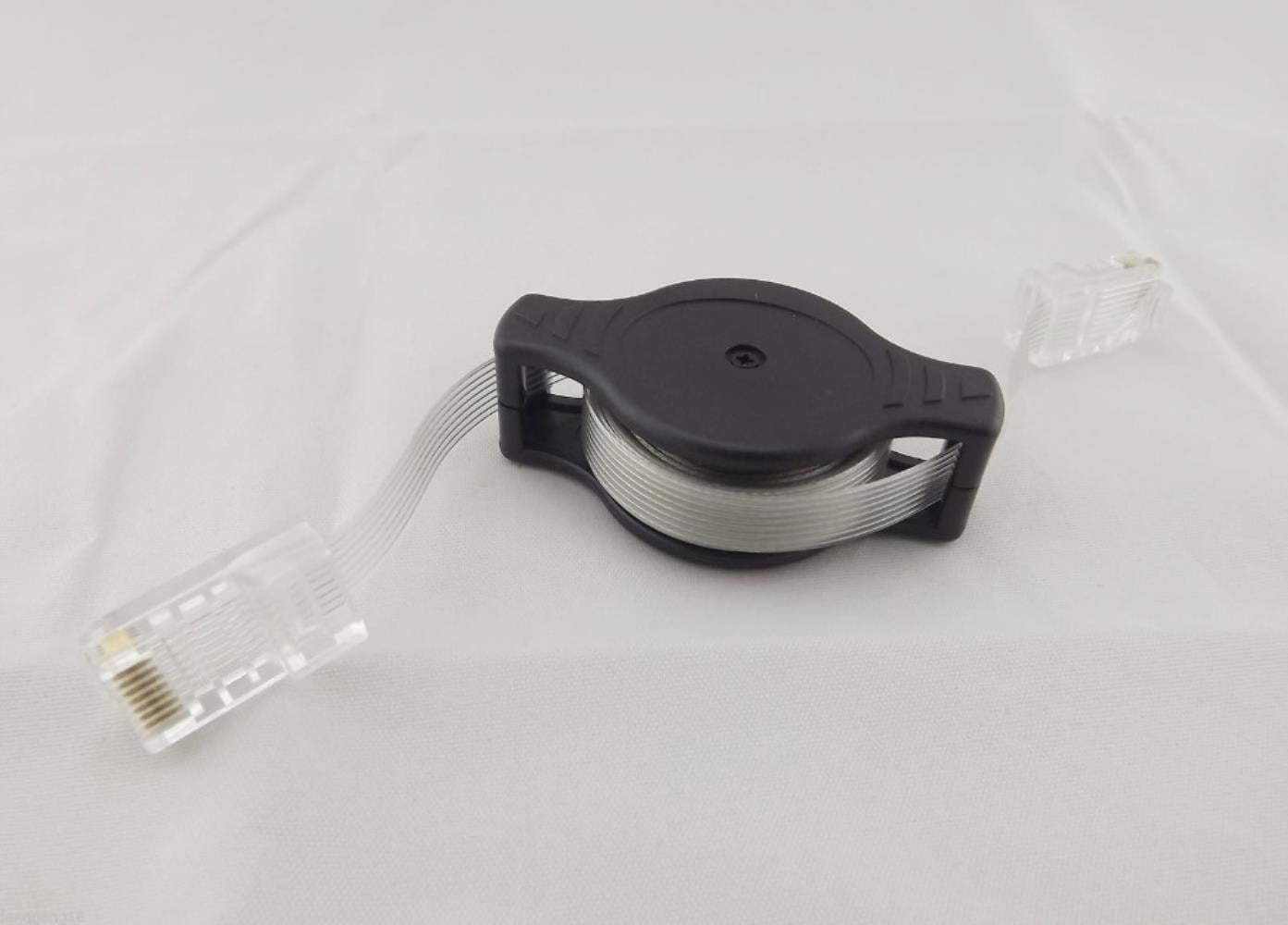 FOR 10pcs Retractable Ethernet RJ45 CAT5 Lan Network Male To Male Cable ...