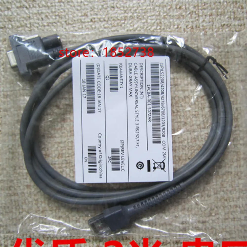 FOR 10pcs/lot 2M RS232 cable for LI3678 DS3678 3608SR scanner gun ...