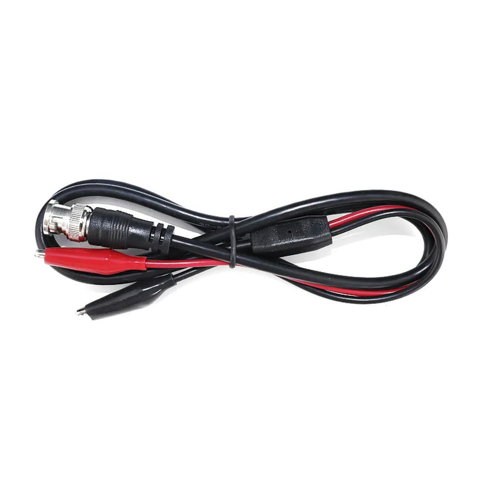 FOR 110cm BNC Q9 to Dual Alligator Clip Oscilloscope Test Probe Leads ...