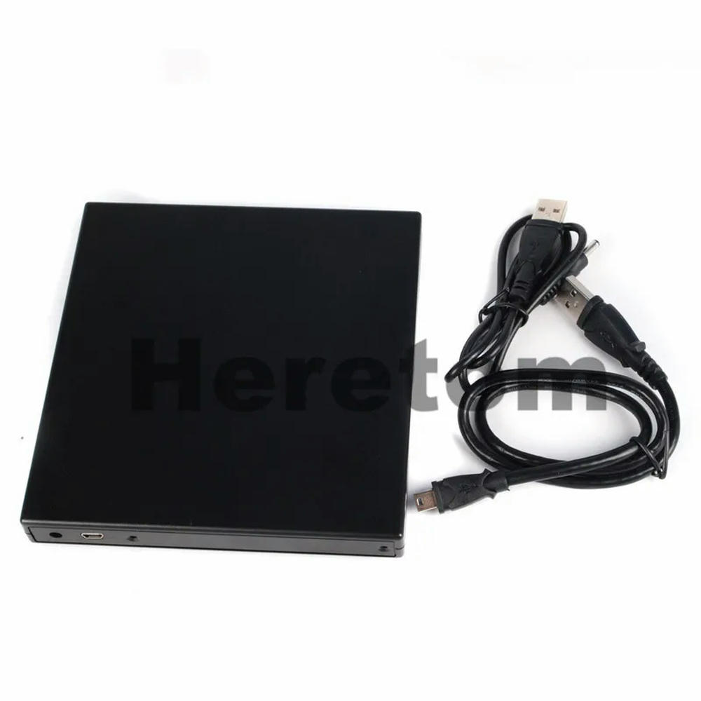 FOR 12.7mm USB 2.0 SATA To SATA External Optical Drive Case DVD/CD-ROM ...