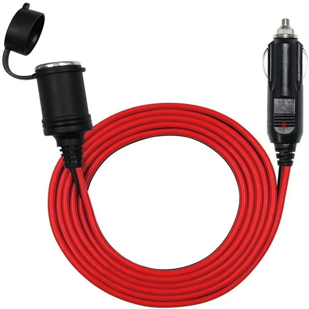 FOR 12V Car Extension Cord, Male Plug to Female Socket Extension Cable ...