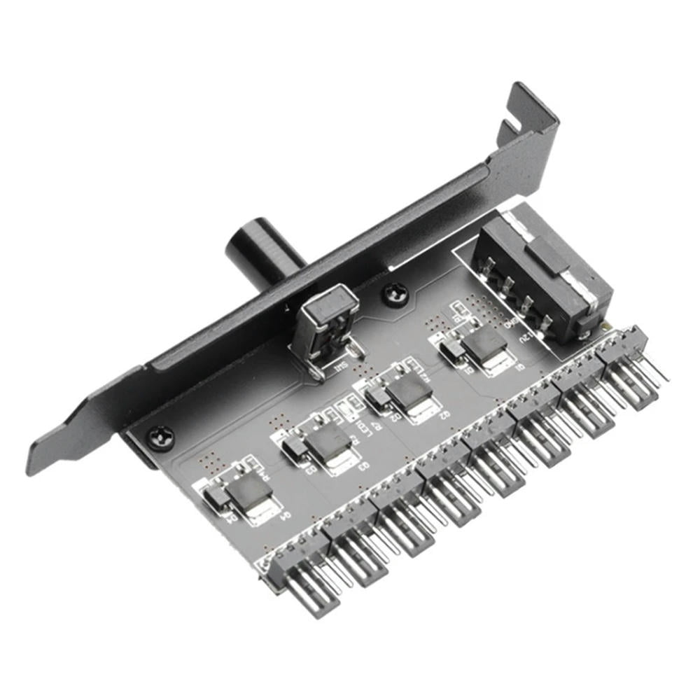 FOR 12V Fan Governor 4D Power Supply Universal 4Pin 3Pin 1 To 8 Way ...