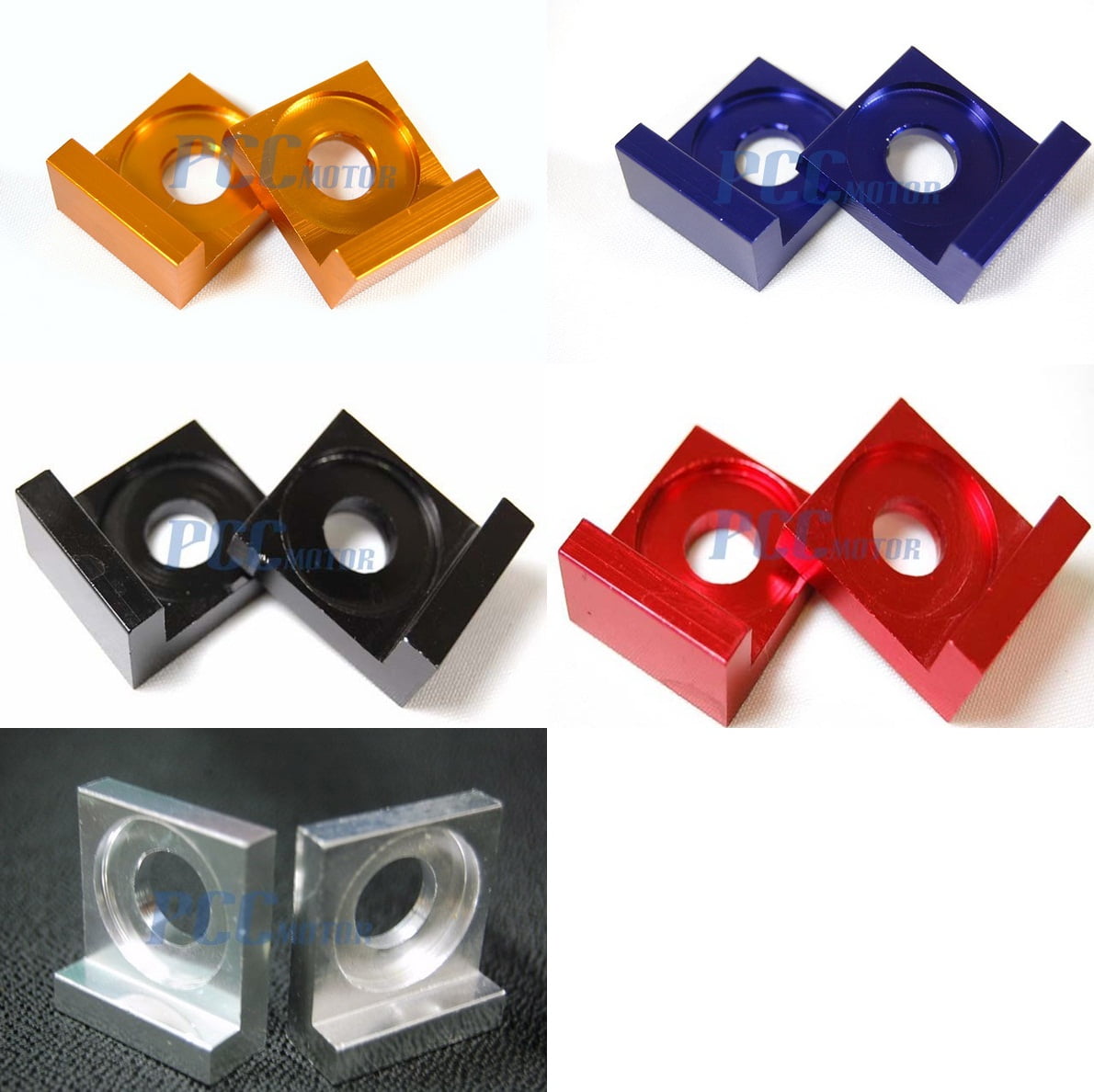 FOR 15MM AXLE CHAIN ADJUSTER BLOCK PIT BIKE SSR SDG ATV AD03_S ...