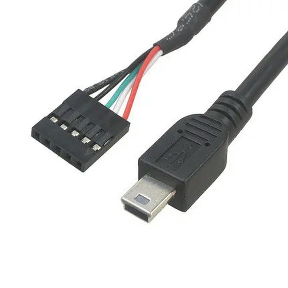 FOR 15cm/30cm/50cm Mini USB 5Pin Male to 5 Pin Female Header ...