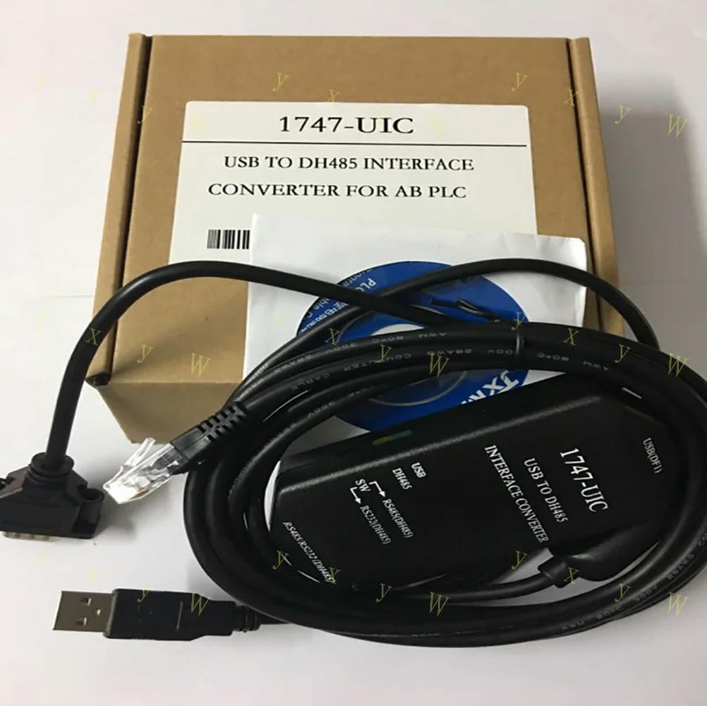 FOR 1747-UIC Compatible SLC Series PLC Download Cable 1747-PIC USB TO ...